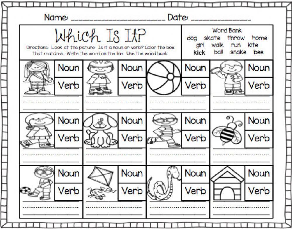 255478 Nouns And Verbs Dalia LiveWorksheets 255478-nouns-and-verbs-dalia-liveworksheets