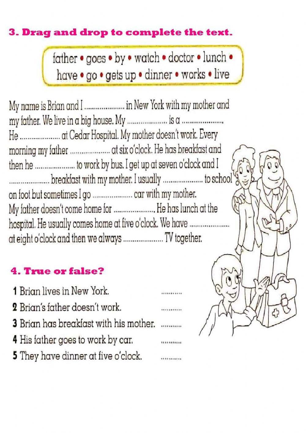 Working people activity | Live Worksheets