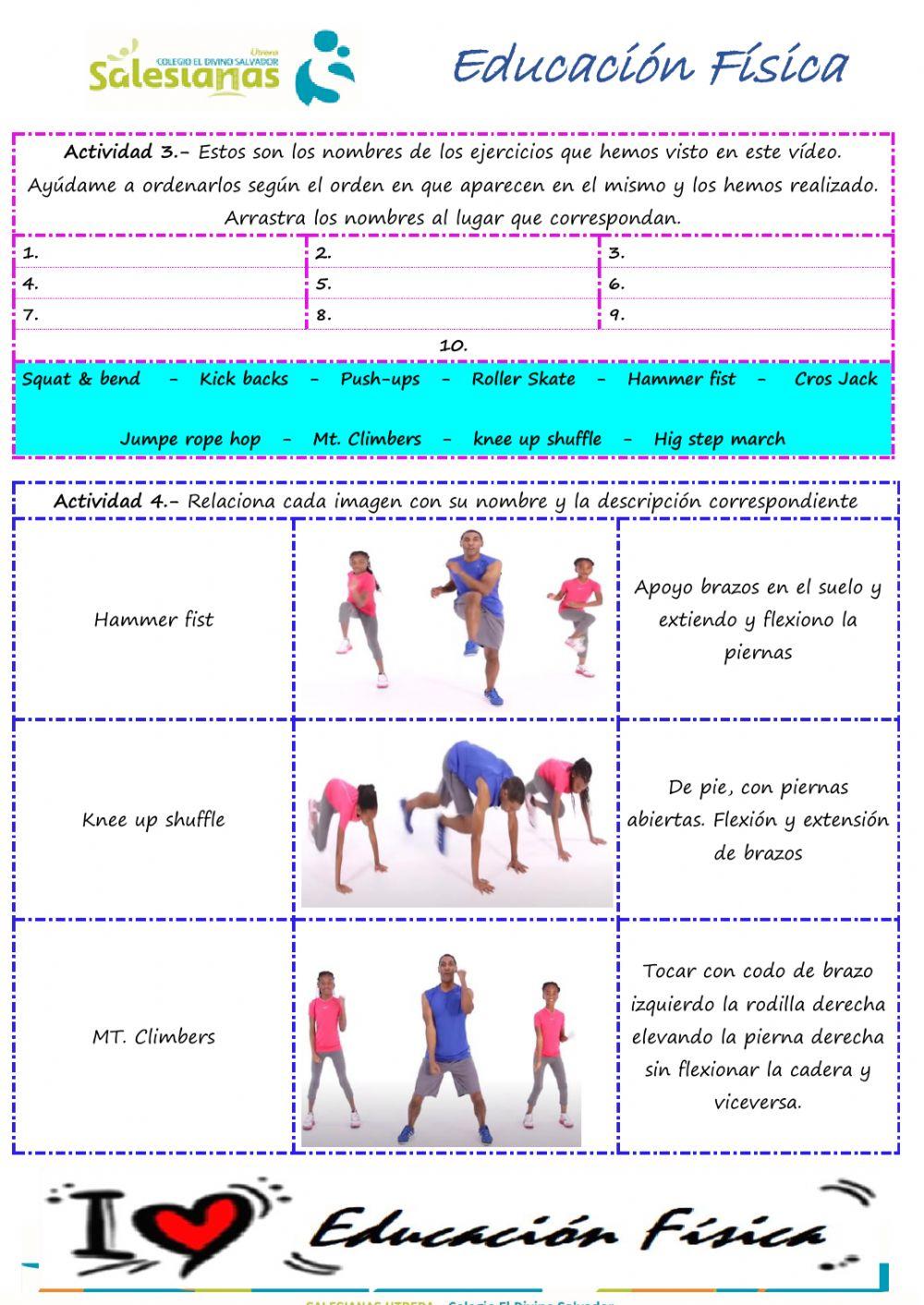 Repasando contenidos de tareas interactive worksheet | Live Worksheets