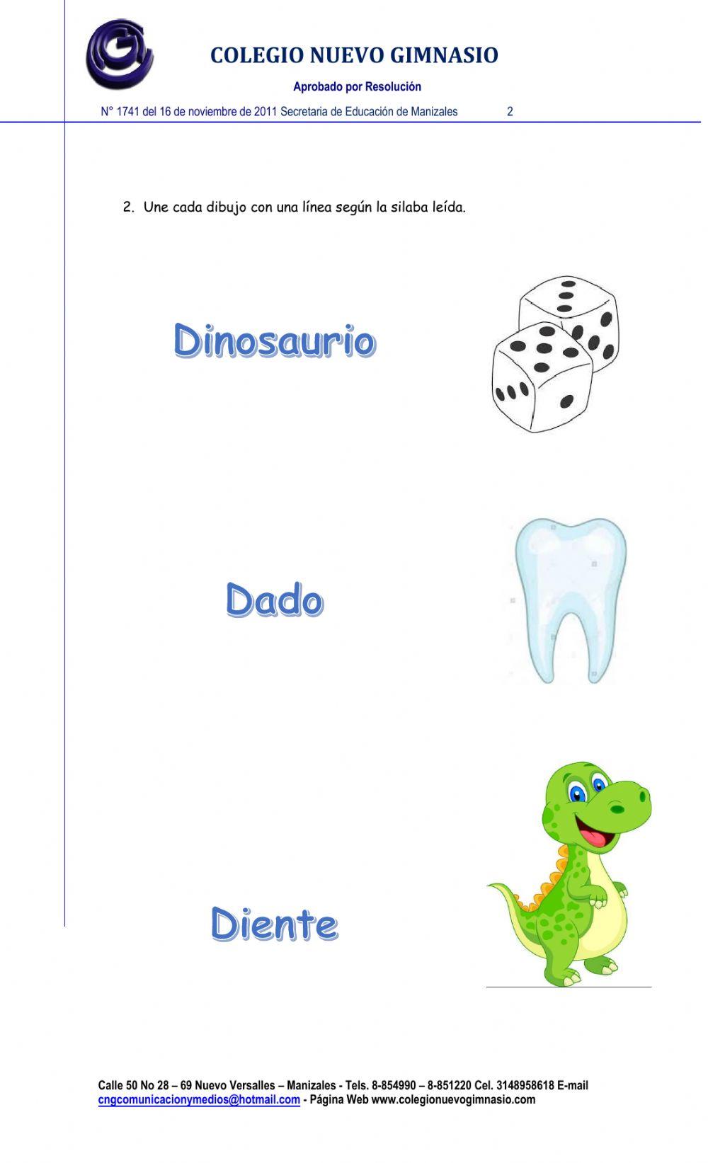 Español interactive exercise | Live Worksheets