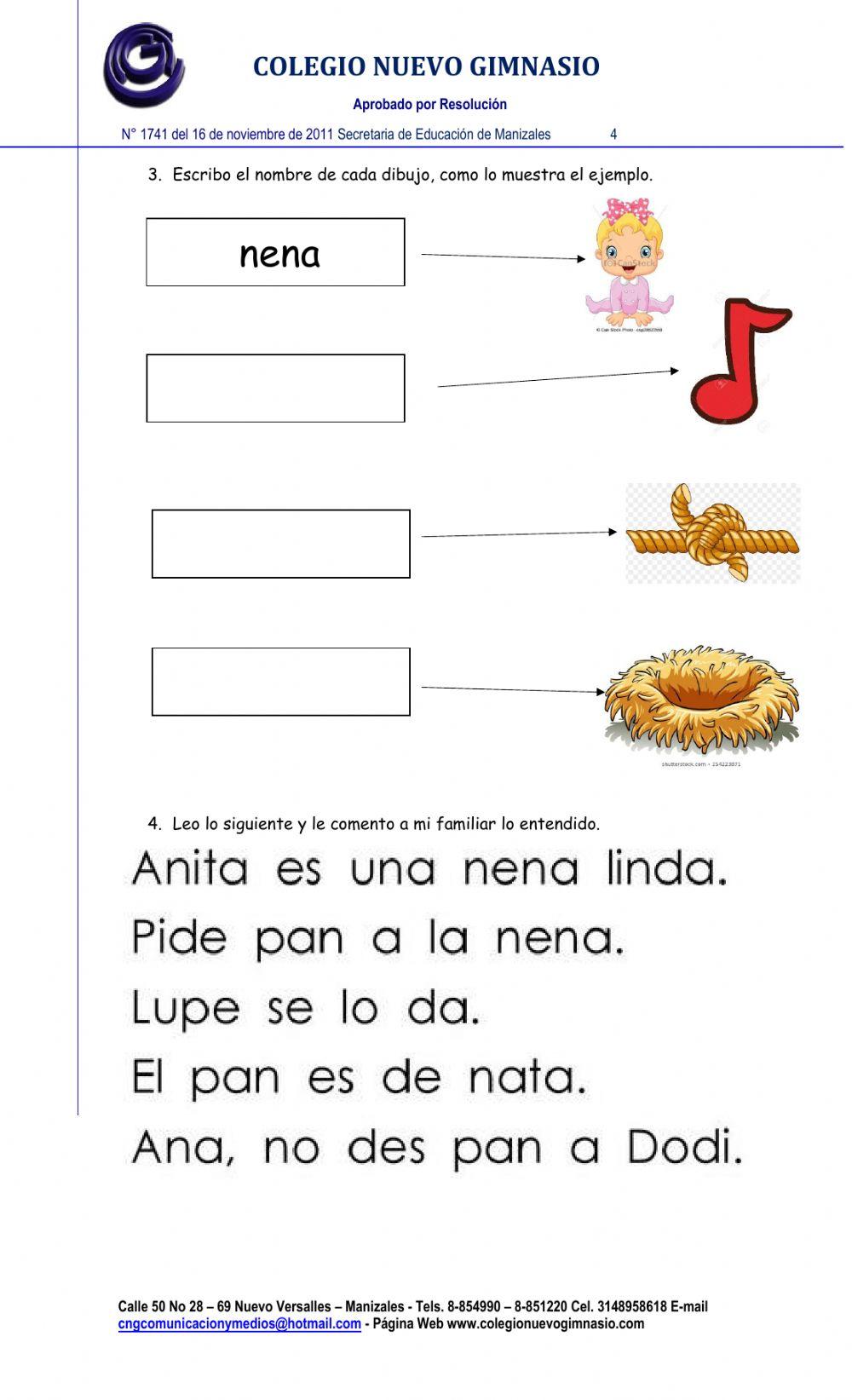Español interactive exercise | Live Worksheets
