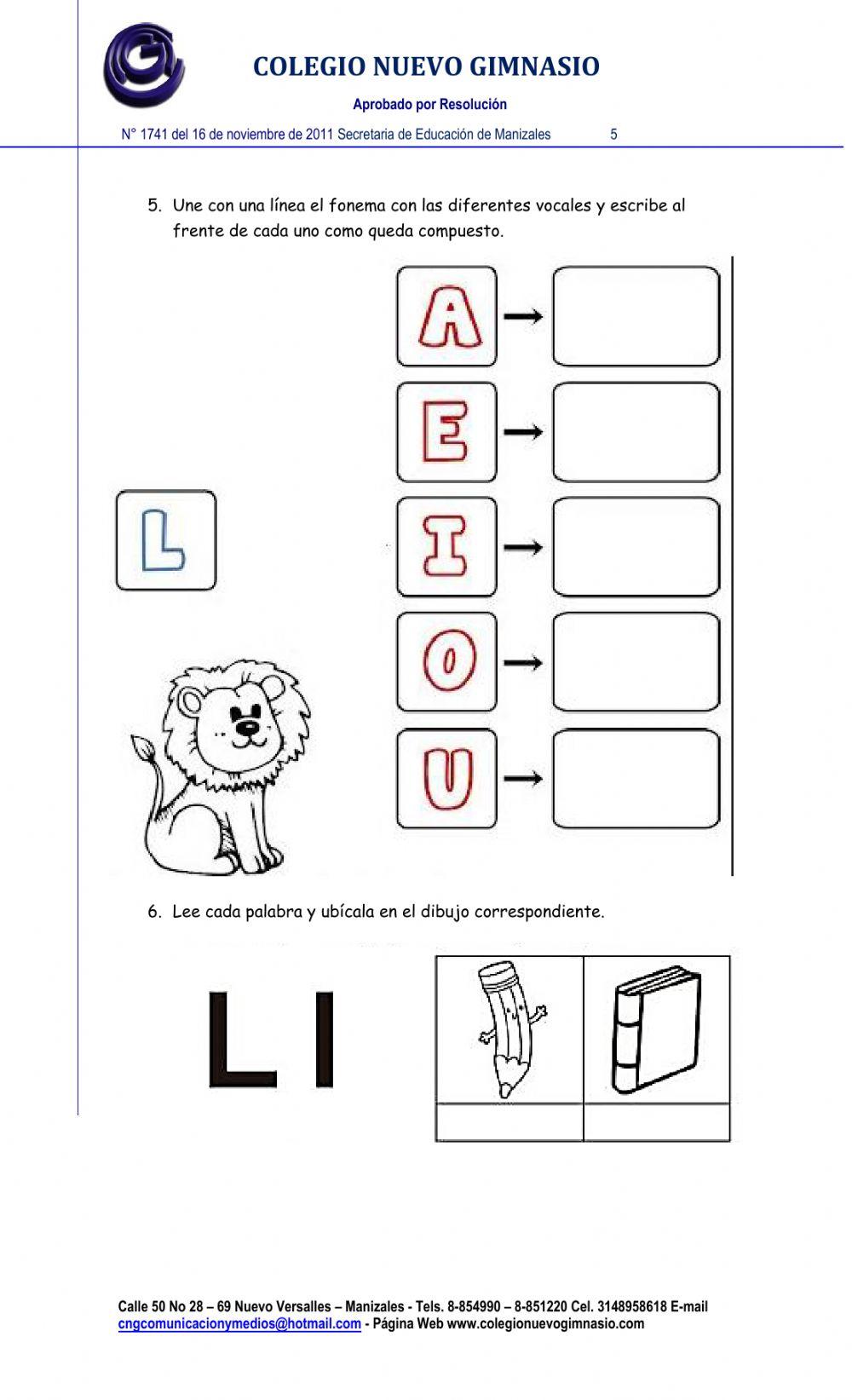 Español interactive exercise | Live Worksheets