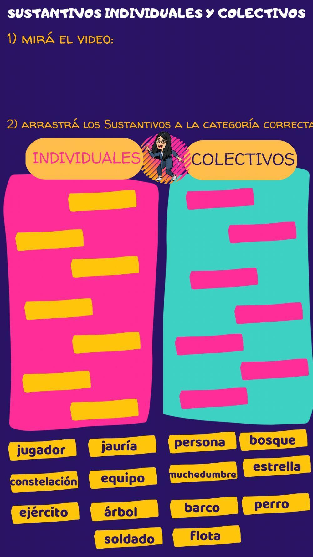 Sustantivos individuales y colectivos | Mariela Mercuri