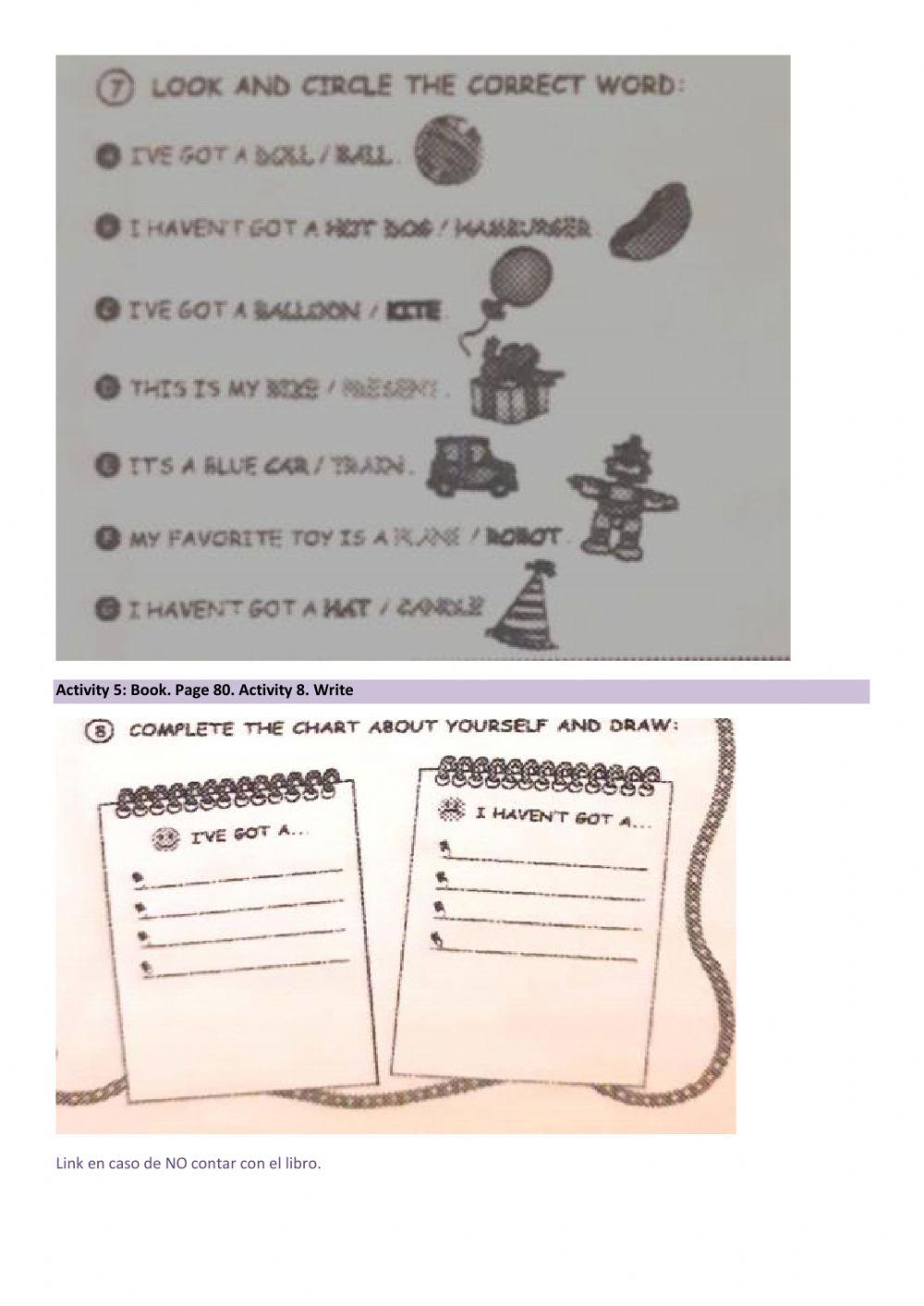 2do Grado Clase 5 worksheet | Live Worksheets