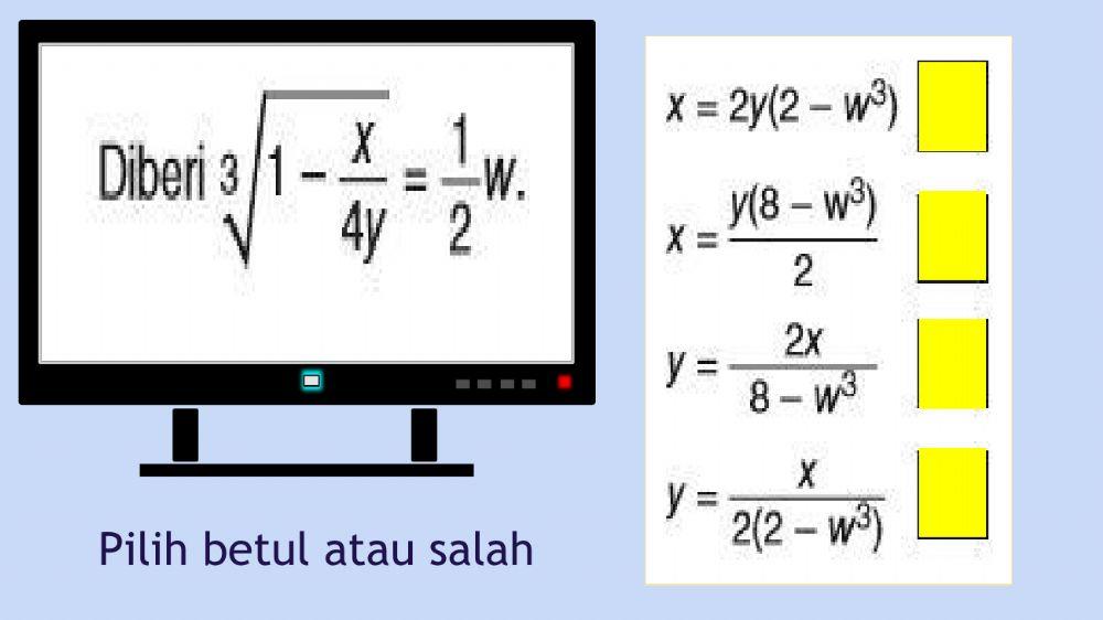 Bab 3 rumus alg… | Free Interactive Worksheets | 260628