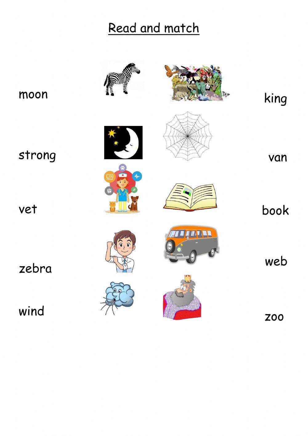 Phonics online activity for grade 1 | Live Worksheets