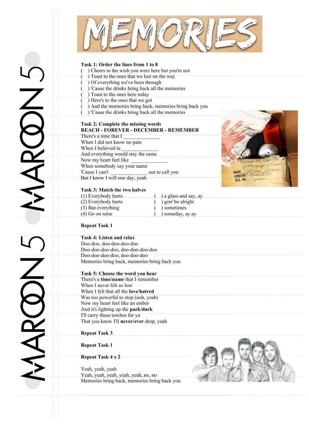 5802909 | Memories - Maroon 5 | ladyjack