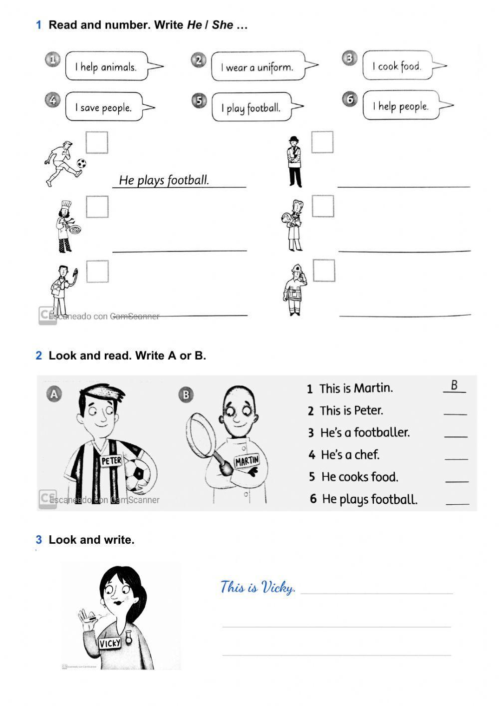 Unit 2 interactive activity for Junior III | Live Worksheets
