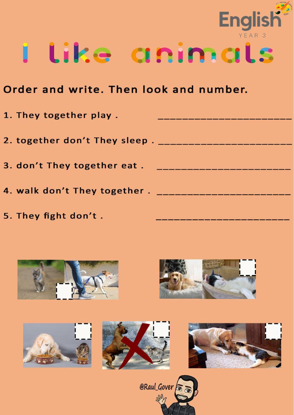 Order and write, then number 262523 | Raul | Live