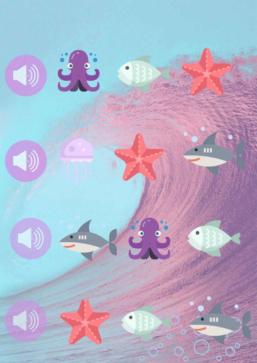 Sea Animals 2 interactive worksheet | Live Worksheets