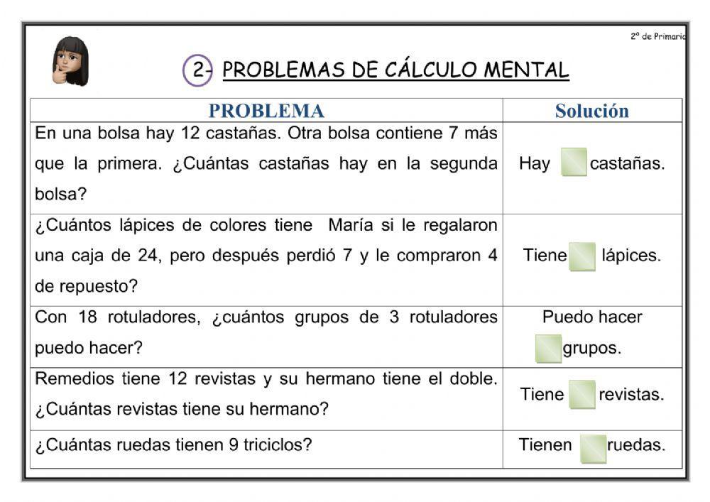 Problemas De Calculo Y Respuestas