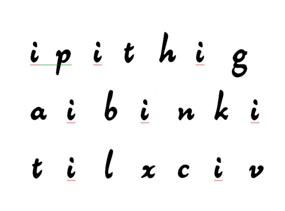 Select lowercase i | madaraalaine | Live Worksheets