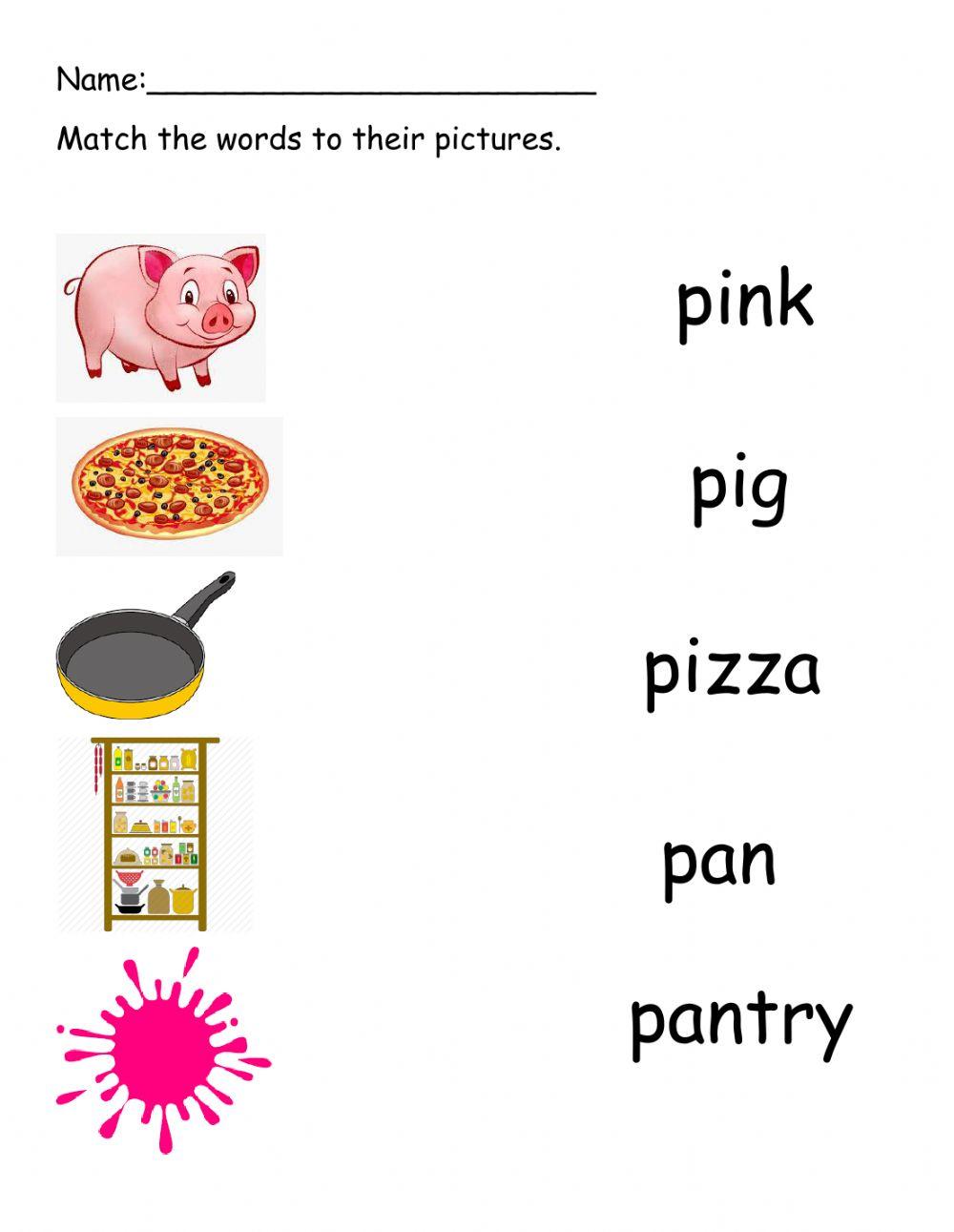 Letter Pp | Free Interactive Worksheets | 265407