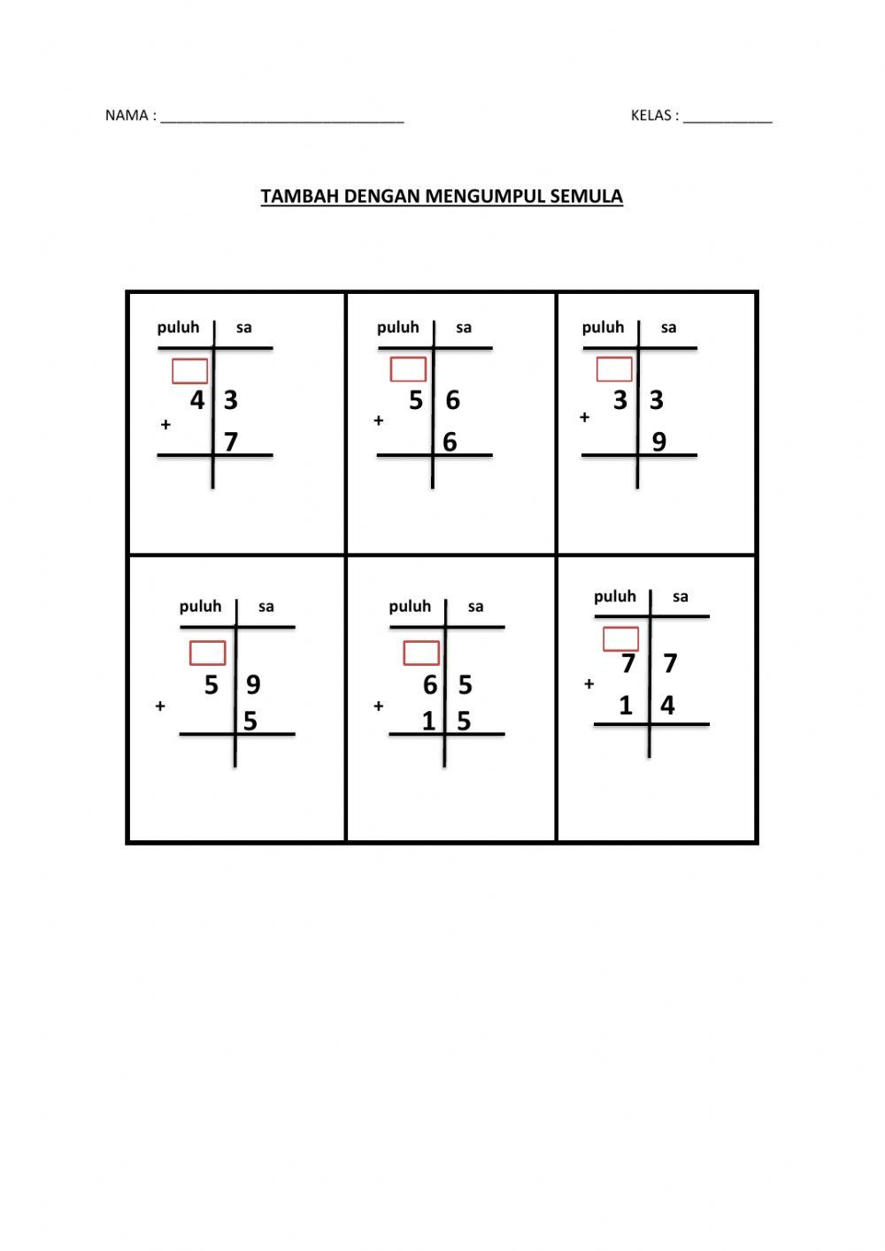 Tambah dengan mengumpul semula 291884 | iwanasuha