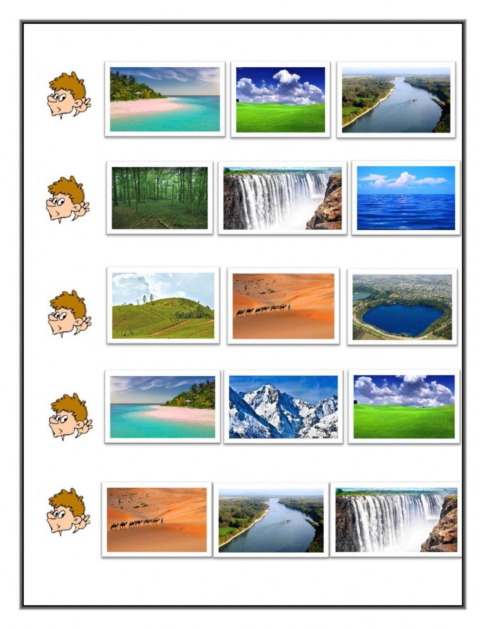 5870472 | Natural Wonders | leilaunal | LiveWorksheets