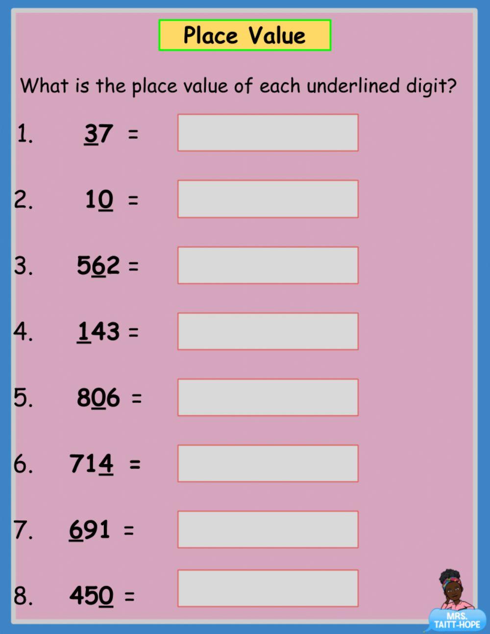 Place Value Of Digits 1 Worksheet Live Worksheets place-value-of-digits-1-worksheet-live-worksheets