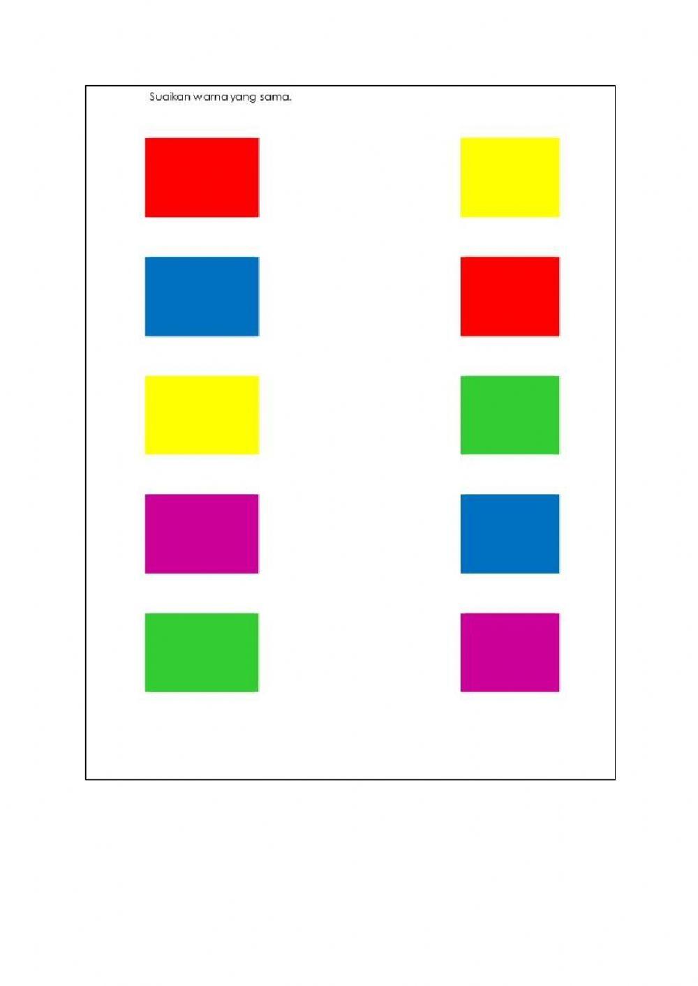 Warna | Live Worksheets