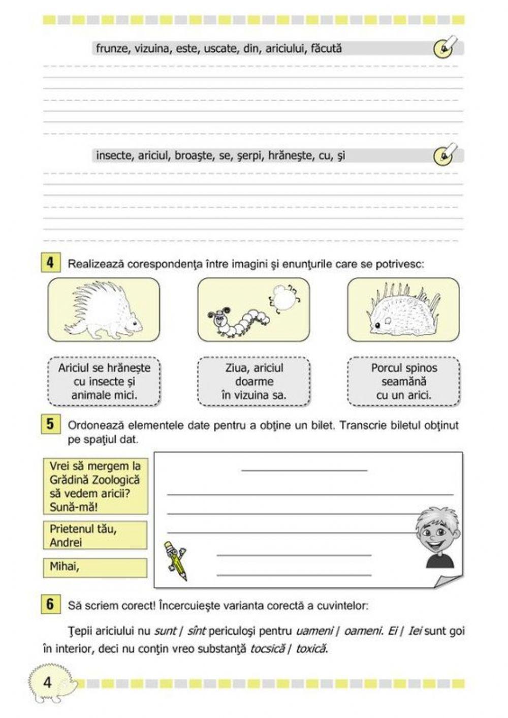 Test la română | vioricapanco | Live Worksheets