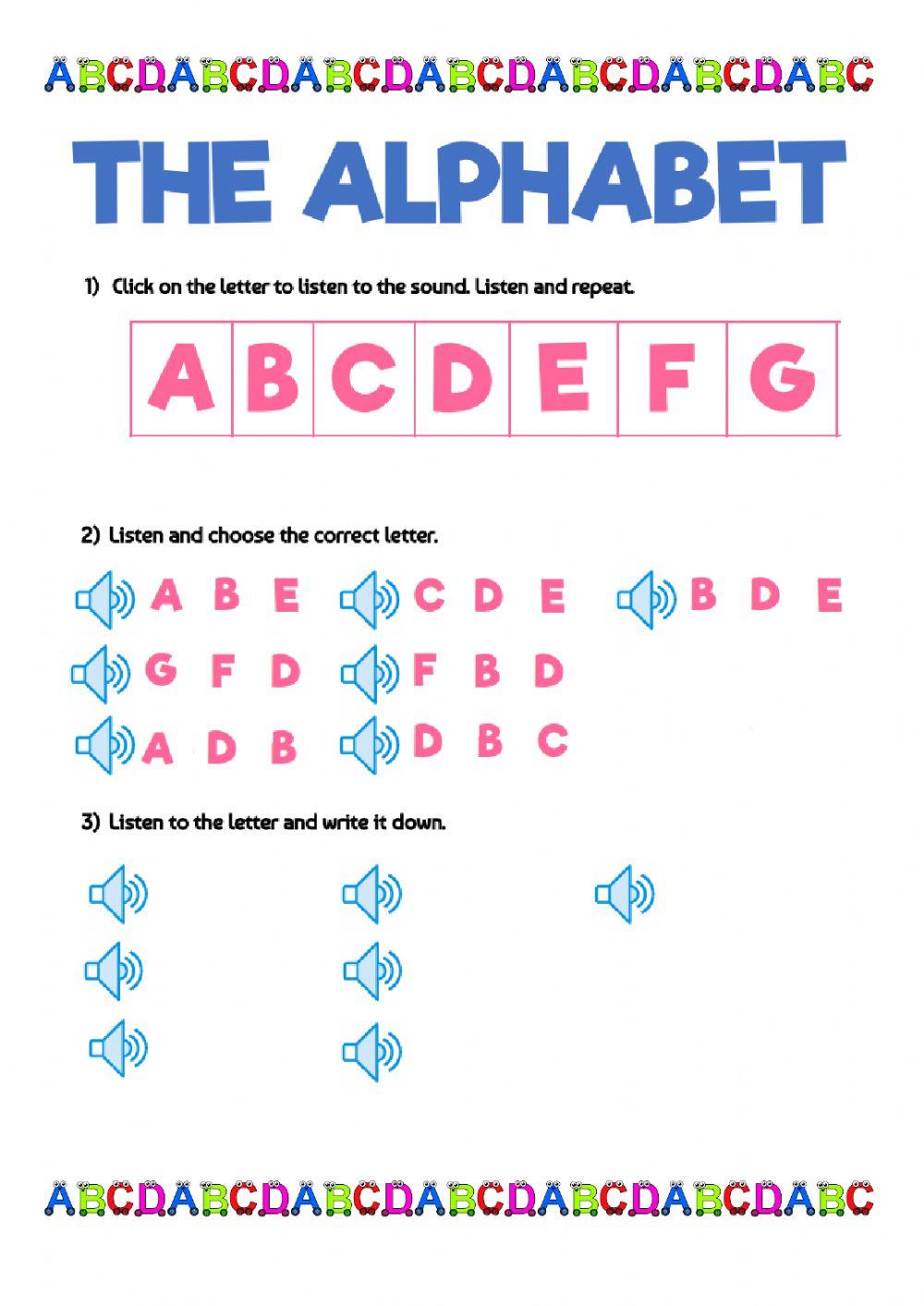 5894076 | prep alphabet a-g | TeachersBrit