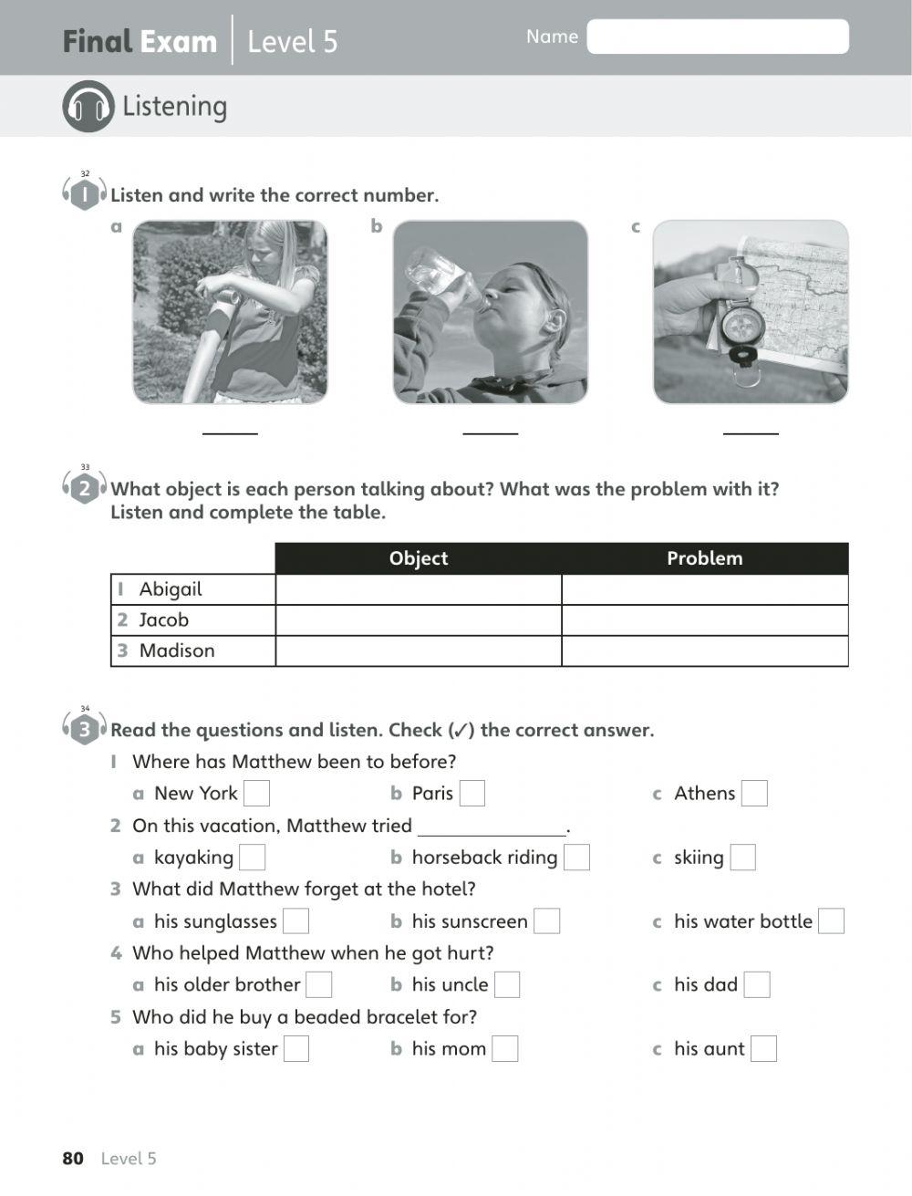 Book 5 final te… | Free Interactive Worksheets | 303163