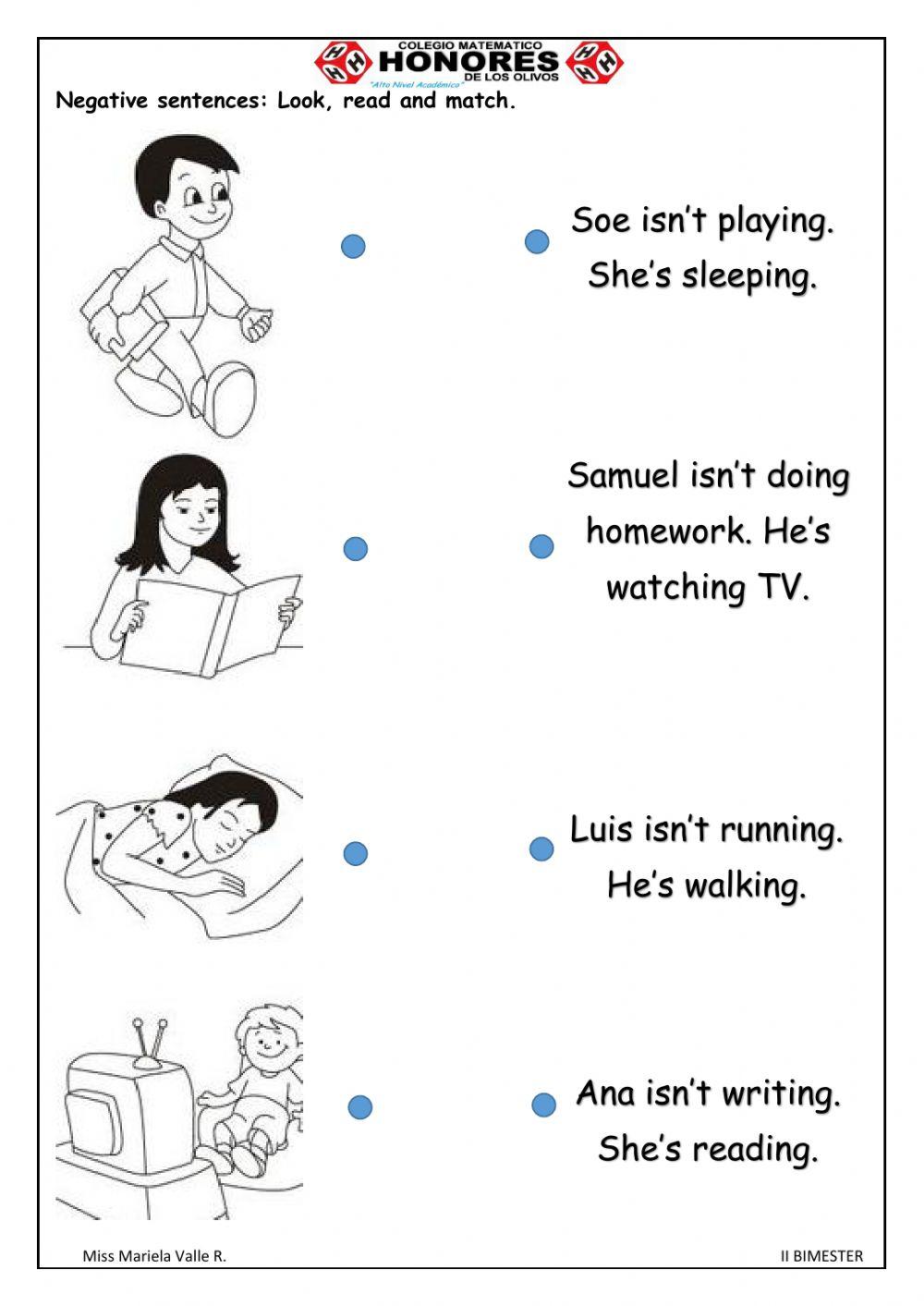 Third person | Free Interactive Worksheets | 303180