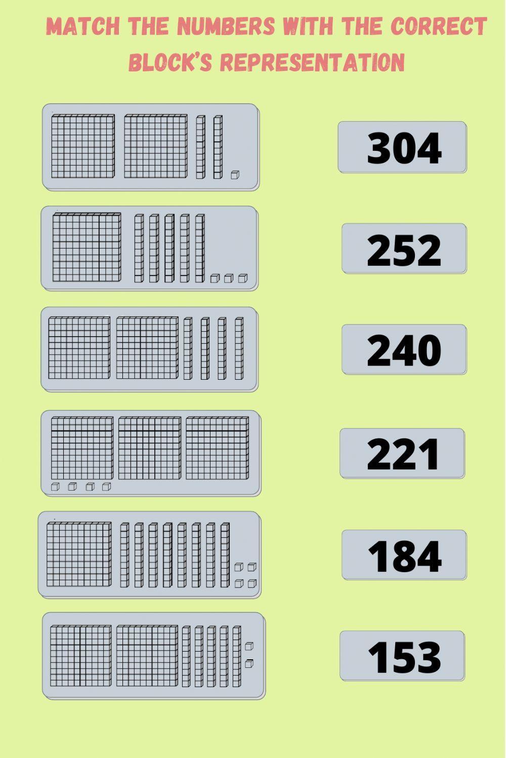 Representation | Free Interactive Worksheets | 277881