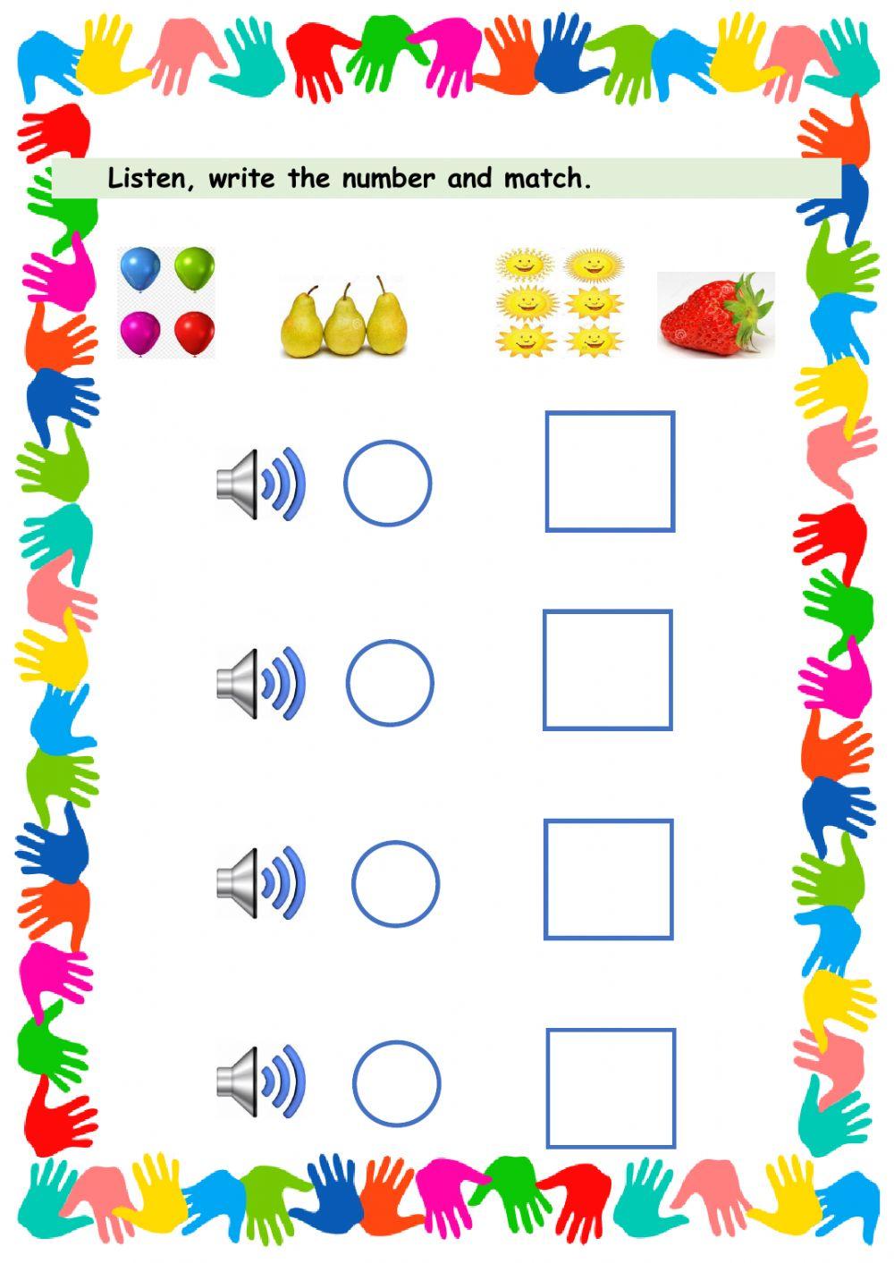 The numbers interactive worksheet for 2° grade | Live Worksheets