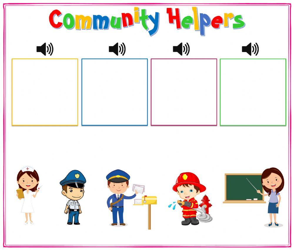 community helpers border