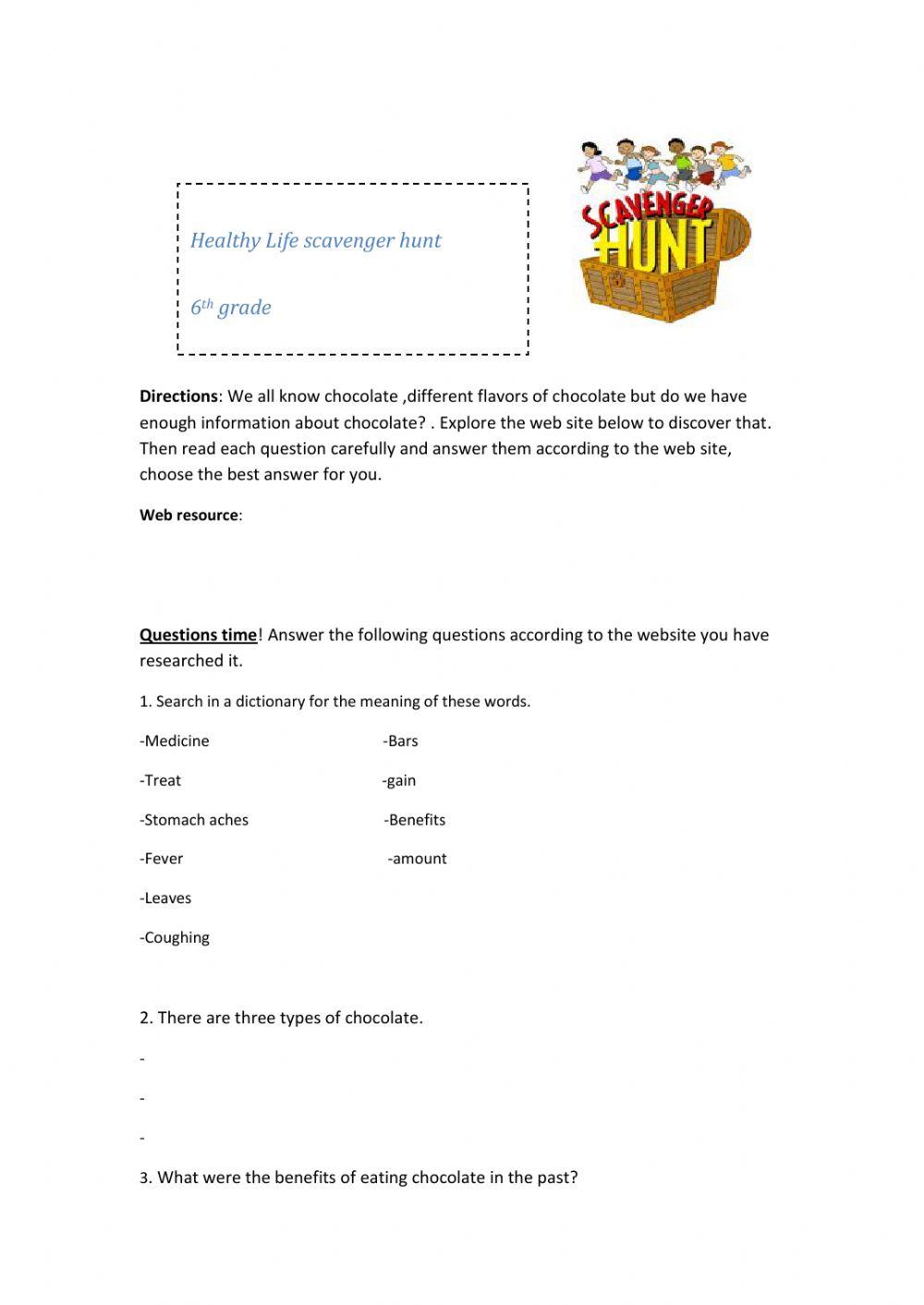 A new discovery worksheet | Live Worksheets