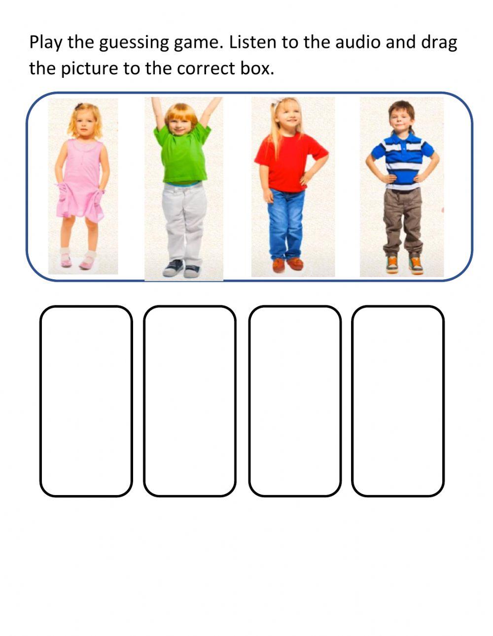 Is he-she worksheet | Live Worksheets