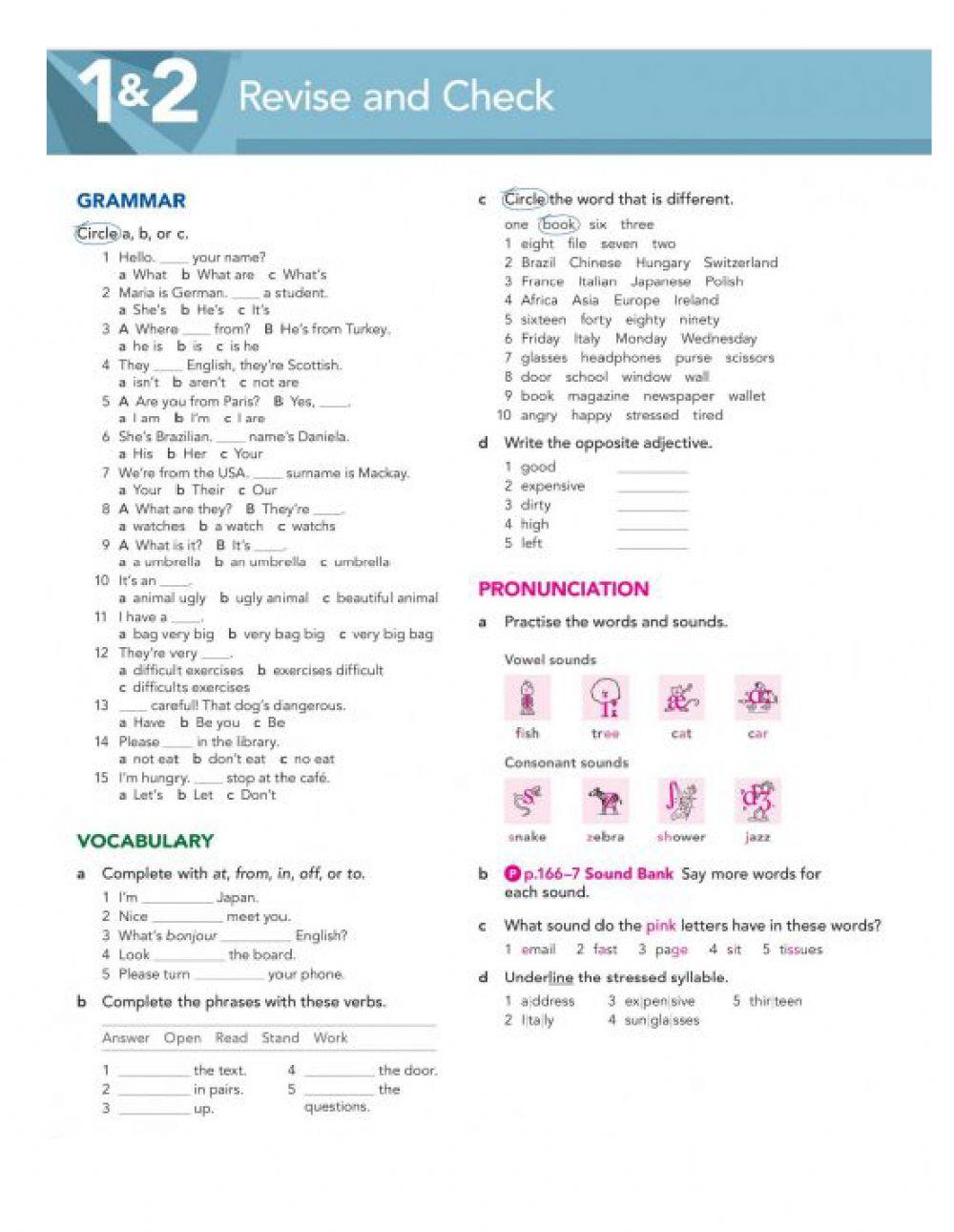 Elementary revision interactive worksheet | Live Worksheets
