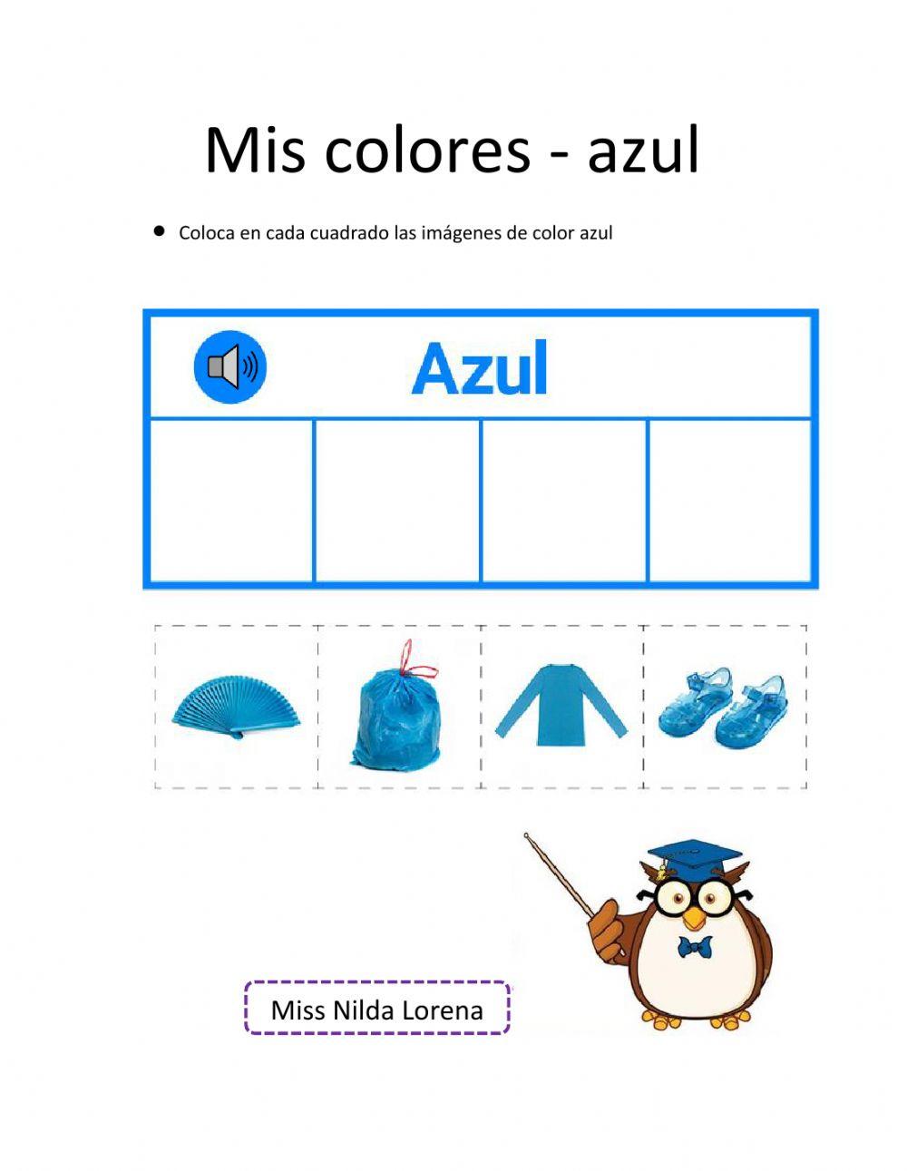 307742 | Color Azul | NVASQUEZD85 | LiveWorksheets