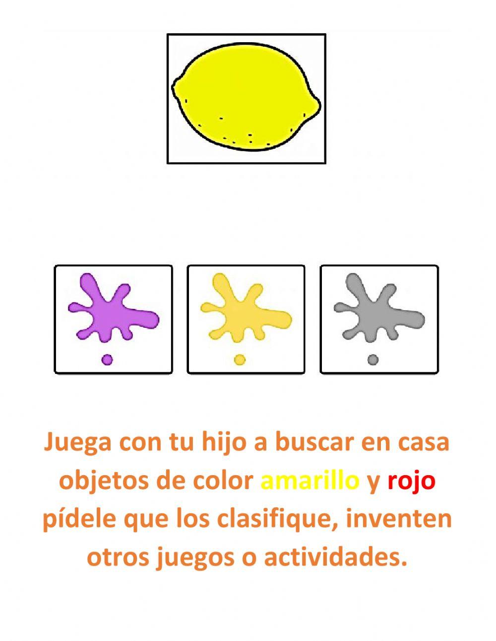 Amarillo worksheet | Live Worksheets