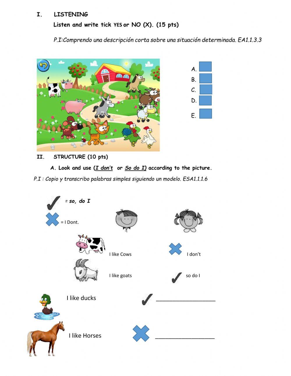 Mid-term Kid'¿s box 2 worksheet | Live Worksheets