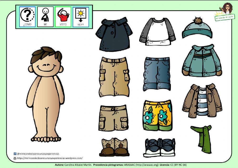 308443 | Asamblea: ¿Cómo me visto? Niño | Mi rincón de