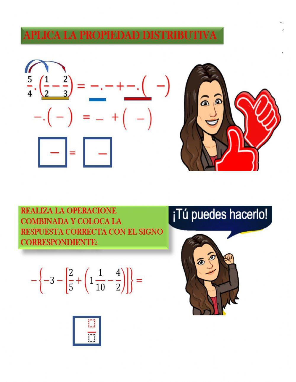 Suma y resta de… | Free Interactive Worksheets | 309125