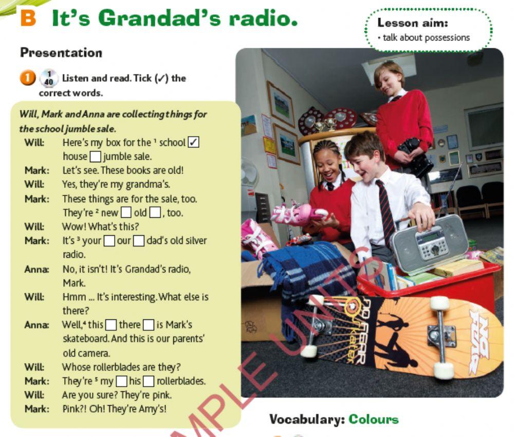 Possesions worksheet | Live Worksheets