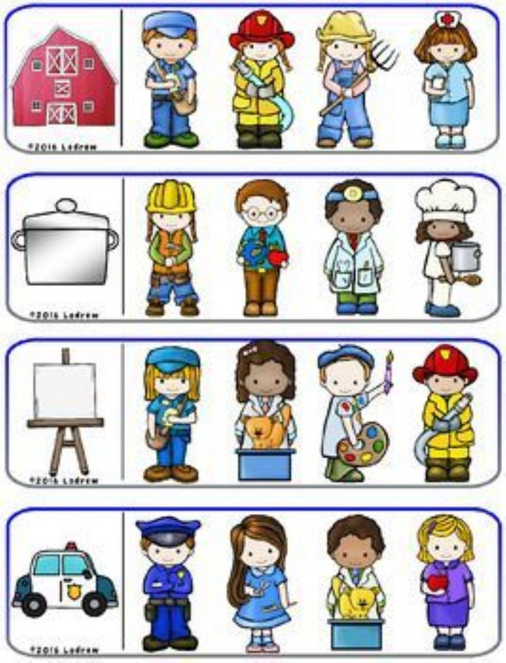 Pdf online exercise: Las Profesiones | Live Worksheets