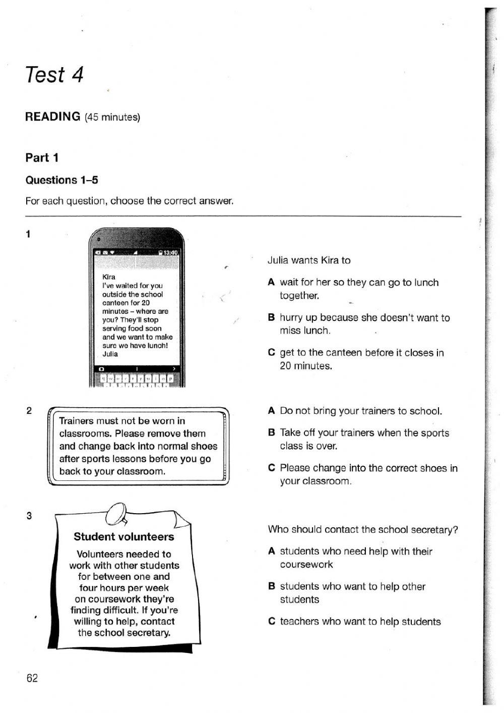 TEST 4 READING PAPER 2850 Petlacultural Live test-4-reading-paper-2850-petlacultural-live