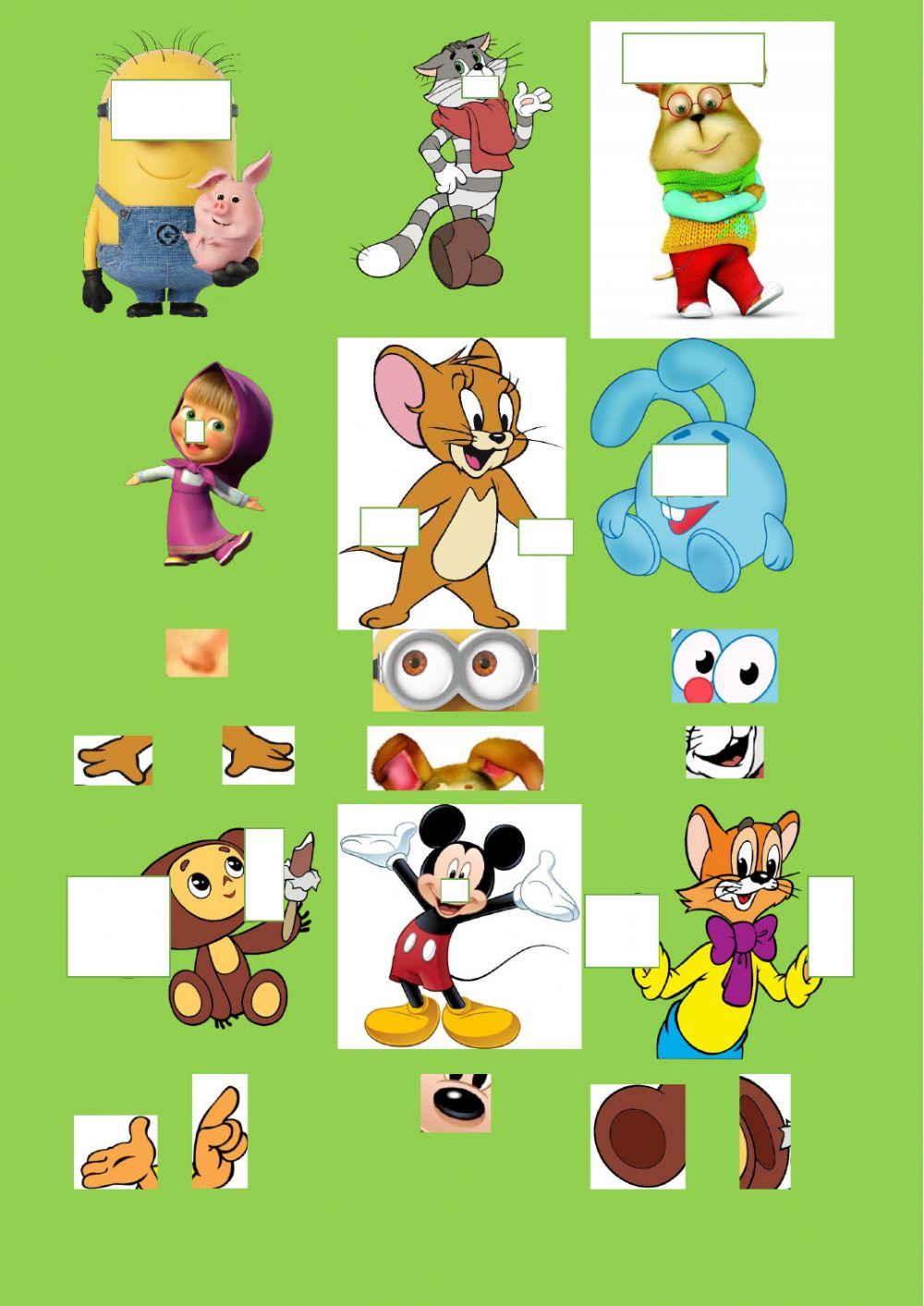 Parts Of Body Online Worksheet For Preschool Live Worksheets parts-of-body-online-worksheet-for-preschool-live-worksheets