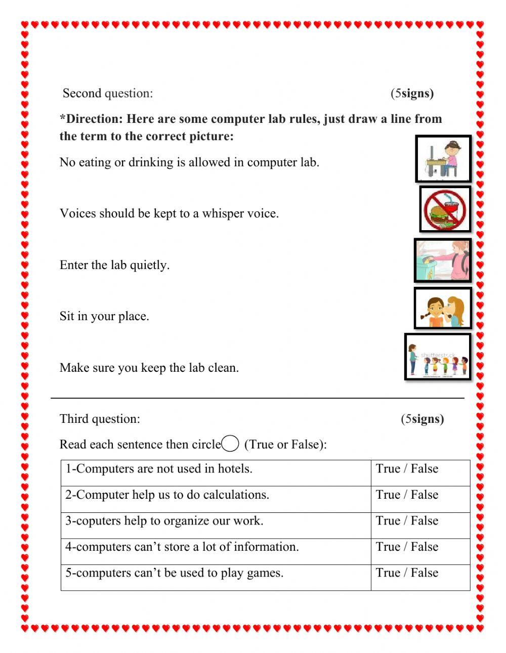 grade 1 online exercise for | Live Worksheets
