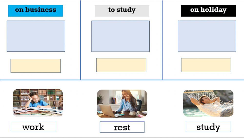 On Business worksheet | Live Worksheets