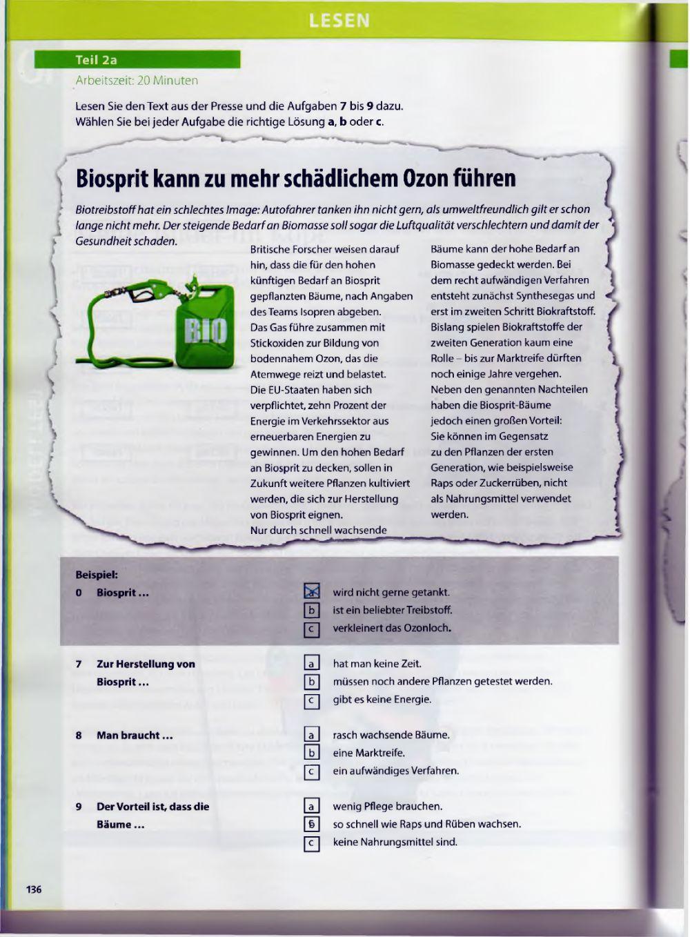 Lesen 1 B1 online exercise for | Live Worksheets