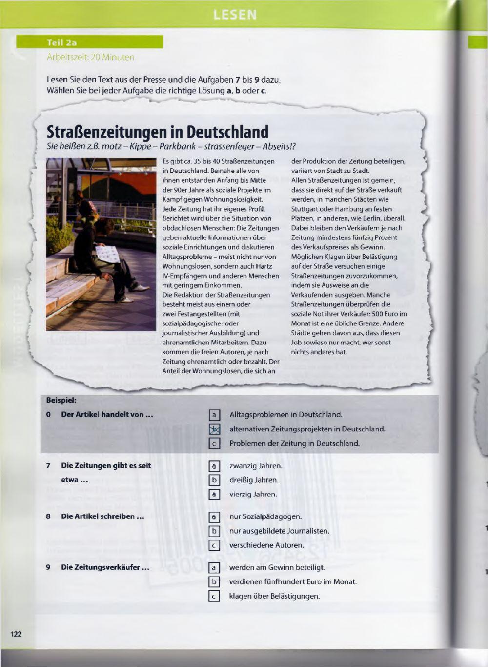 Lesen 2 B1 5917723 | Galina Axjonowa | Live Worksheets