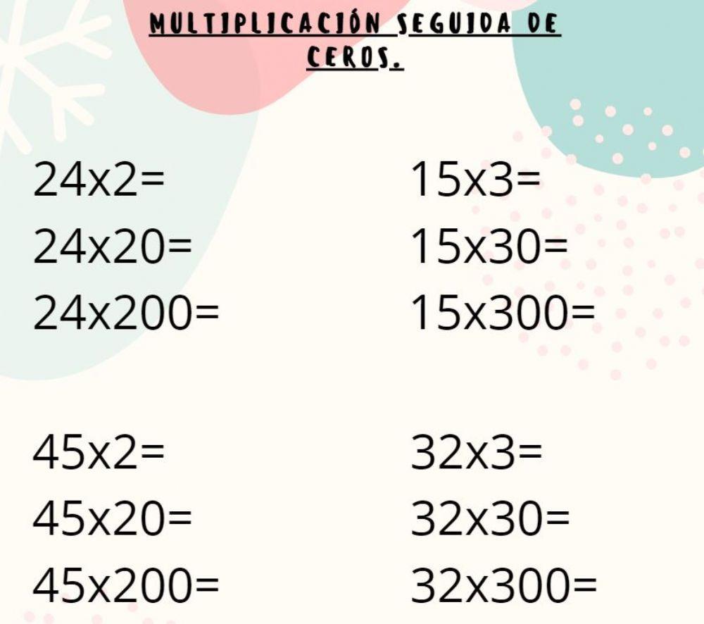 Cálculos mentales interactive activity | Live Worksheets