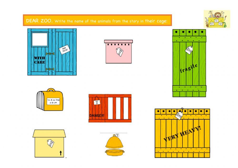 296903 | Dear Zoo | Maria | LiveWorksheets