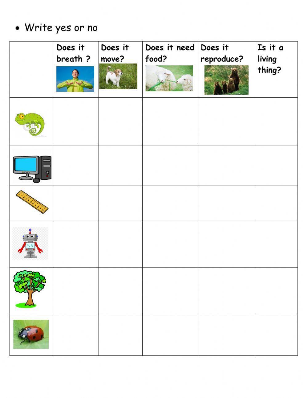 Living Things And Non Living Things Activity Live Worksheets living-things-and-non-living-things-activity-live-worksheets