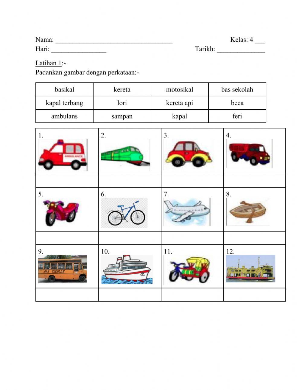 WK 24 - Latihan 1 worksheet | Live Worksheets