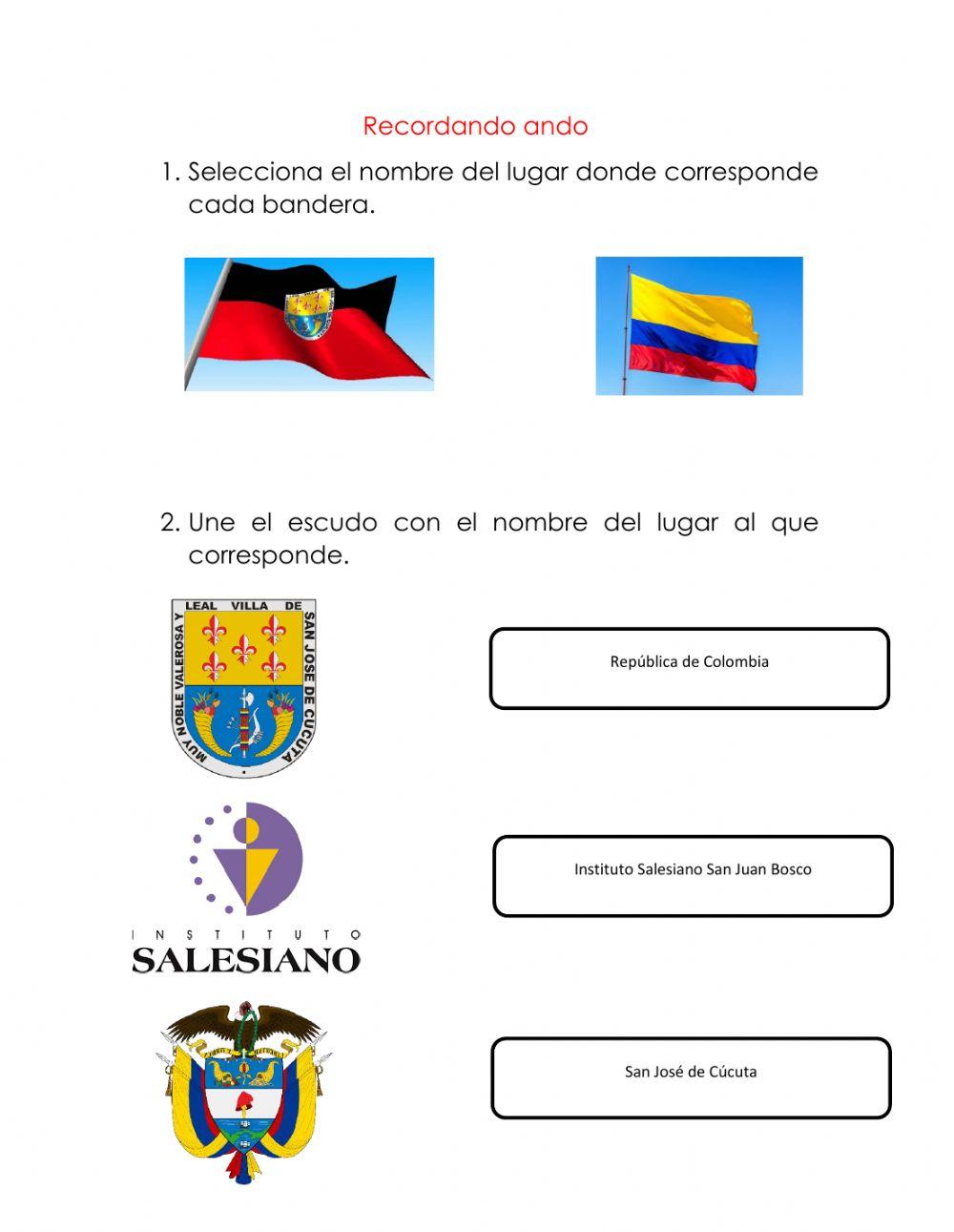 Recordando ando worksheet | Live Worksheets
