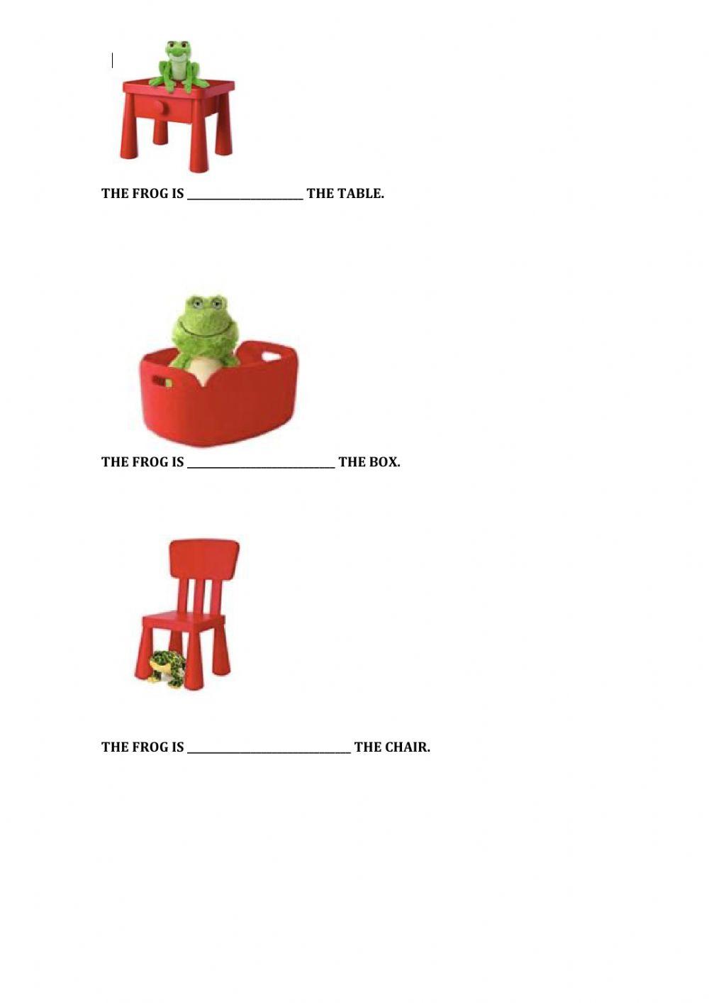 Prepositions online exercise for GRADE 2 | Live Worksheets